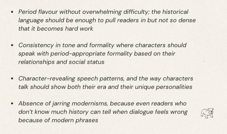 Writing Historical Dialogue in 6 Easy Steps - A LIFE OF PROSE